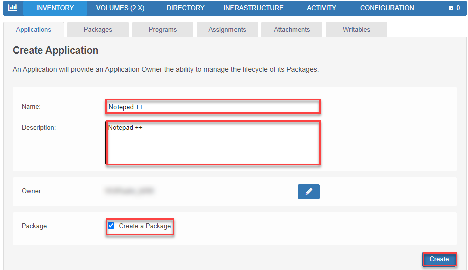 Create Applications, packages and manage the Lifecycle using App ...